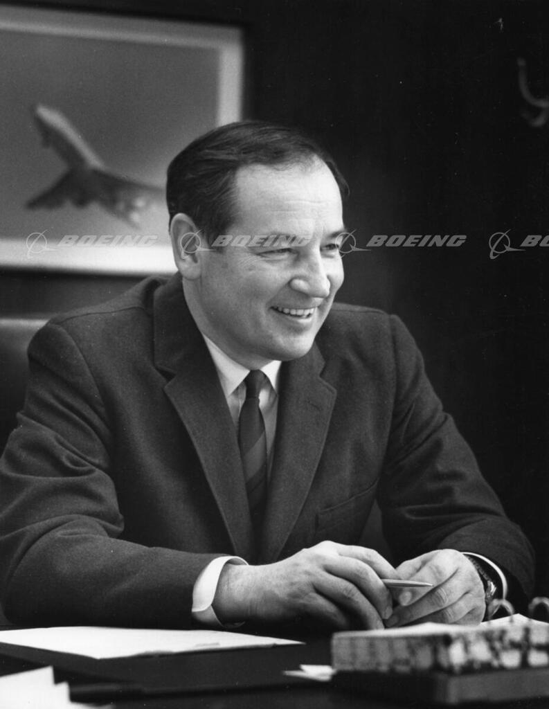 Boeing Images - Joseph "Joe" Frederick Sutter Executive Portrait