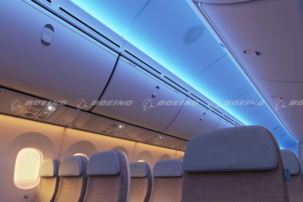 Boeing Images - Boeing 787 Interior Cabin Seats
