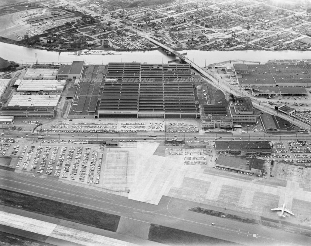 Boeing Images - Boeing Plant II Aerial View