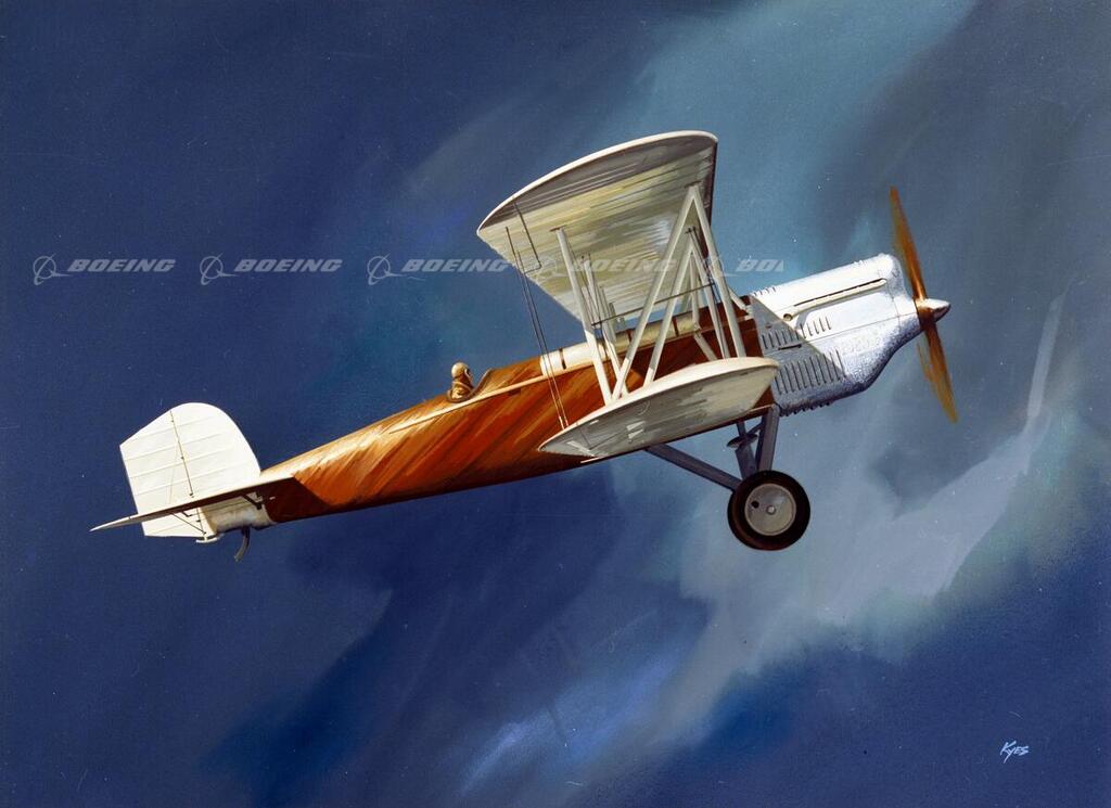Boeing Images - 50th Anniversary Watercolor Paintings