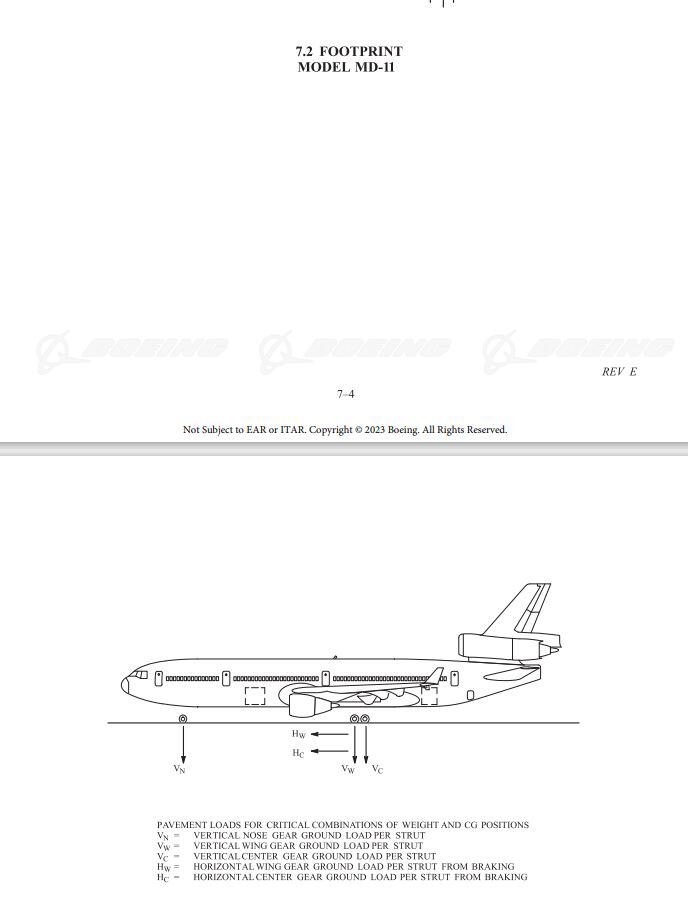 Boeing Images - MD-11 Airplane Characteristics for Airport Planning ...