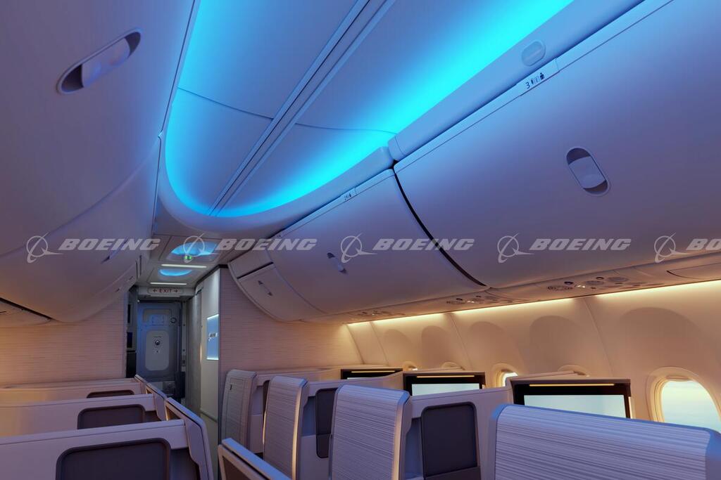 Boeing Images - Boeing 737 Dome Ceiling Lights