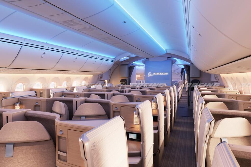 Boeing Images - Boeing 787 Interior Cabin Pods