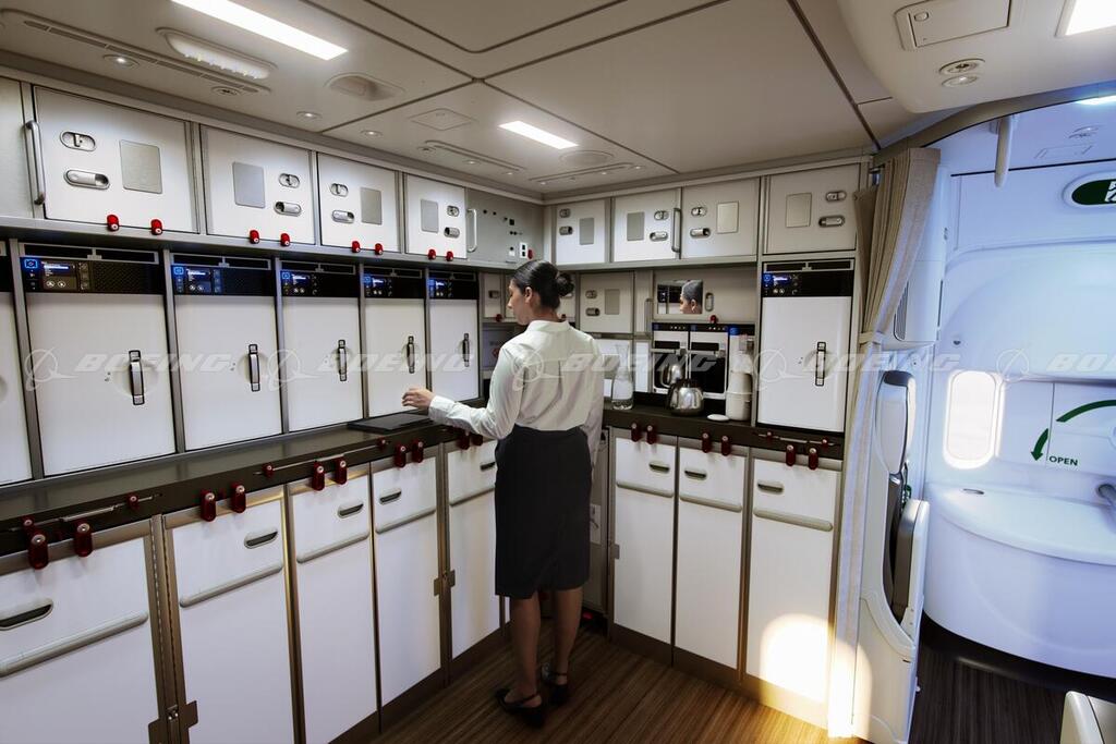 Boeing Images - Boeing 787 Dreamliner Productivity Galley Talent