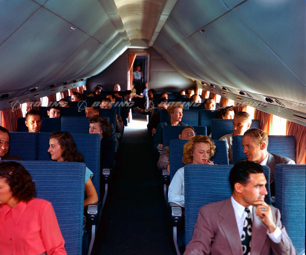 Boeing Images - DC-6 INTERIORS UNITED AIR LINES