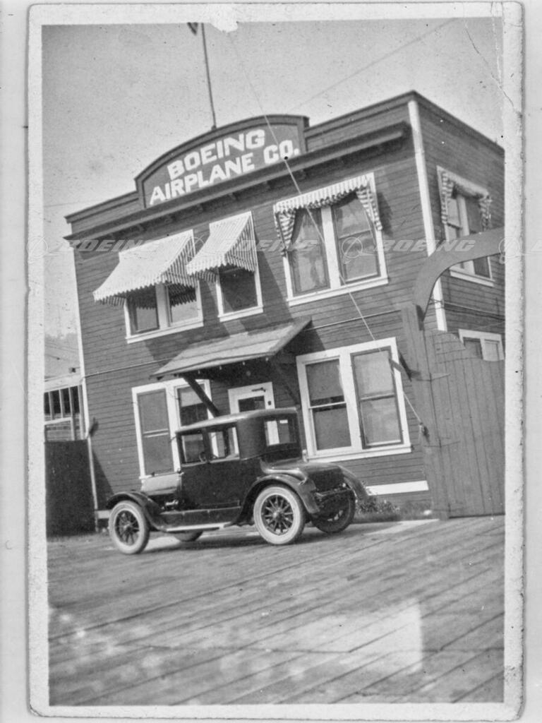 Boeing Images - Boeing Airplane Co. Main Office Building Plant II C. 1920's