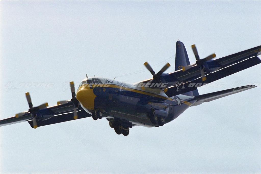 Boeing Images - Blue Angel's Fat Albert - Landing