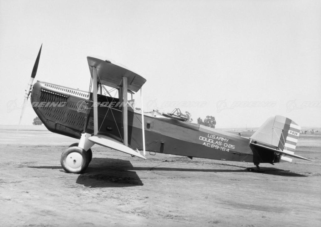 Boeing Images - Douglas O-25 Observation Biplane on Ground