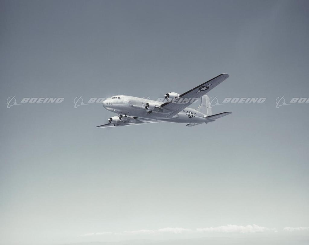 Boeing Images - R5D Skymaster in Flight