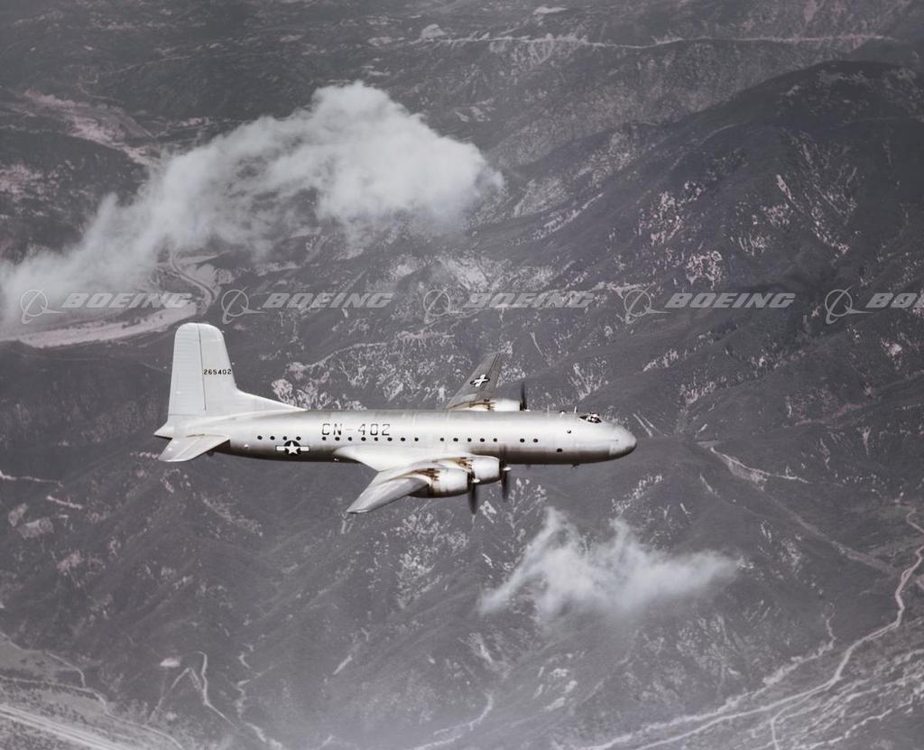 Boeing Images - C-74 Globemaster in Flight