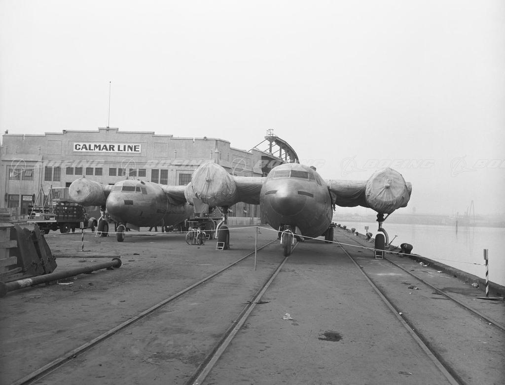Boeing Images - Preparing to Ship the DC-5