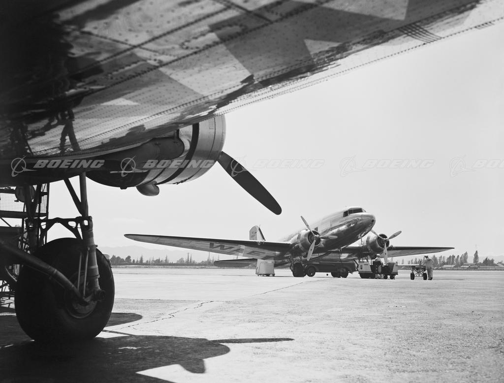 Boeing Images - DC-3 on the Ground