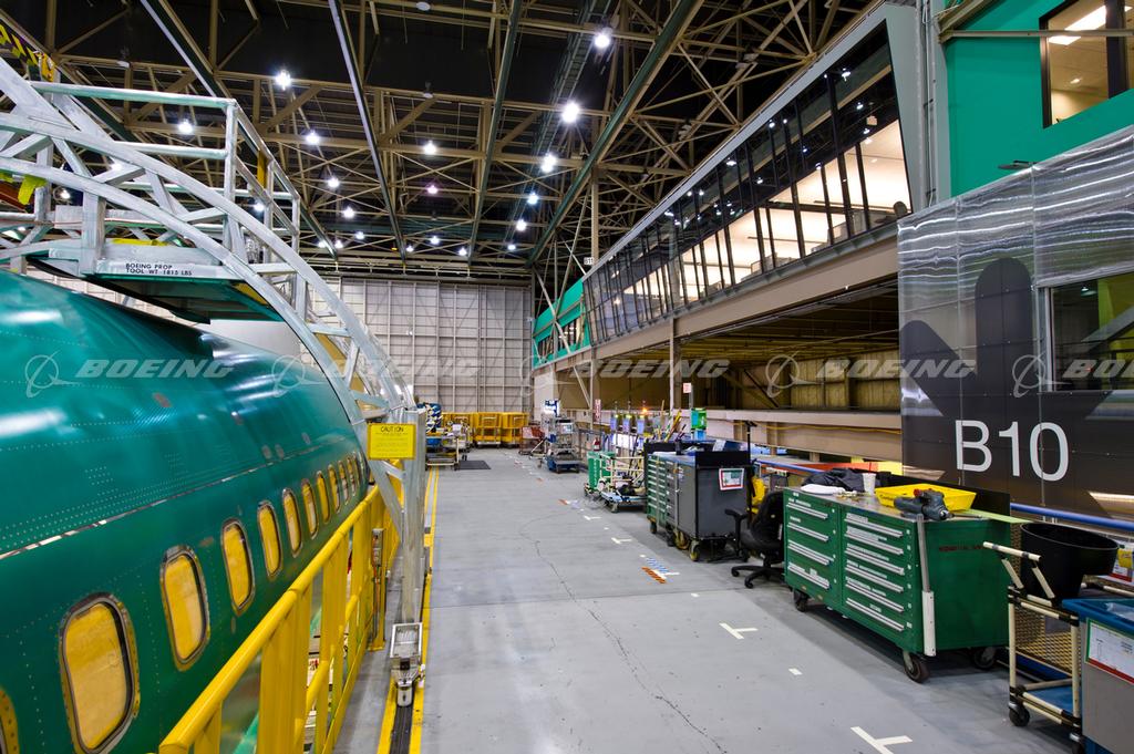 Boeing Images - 737 Next Generation Assembly Line, 2013