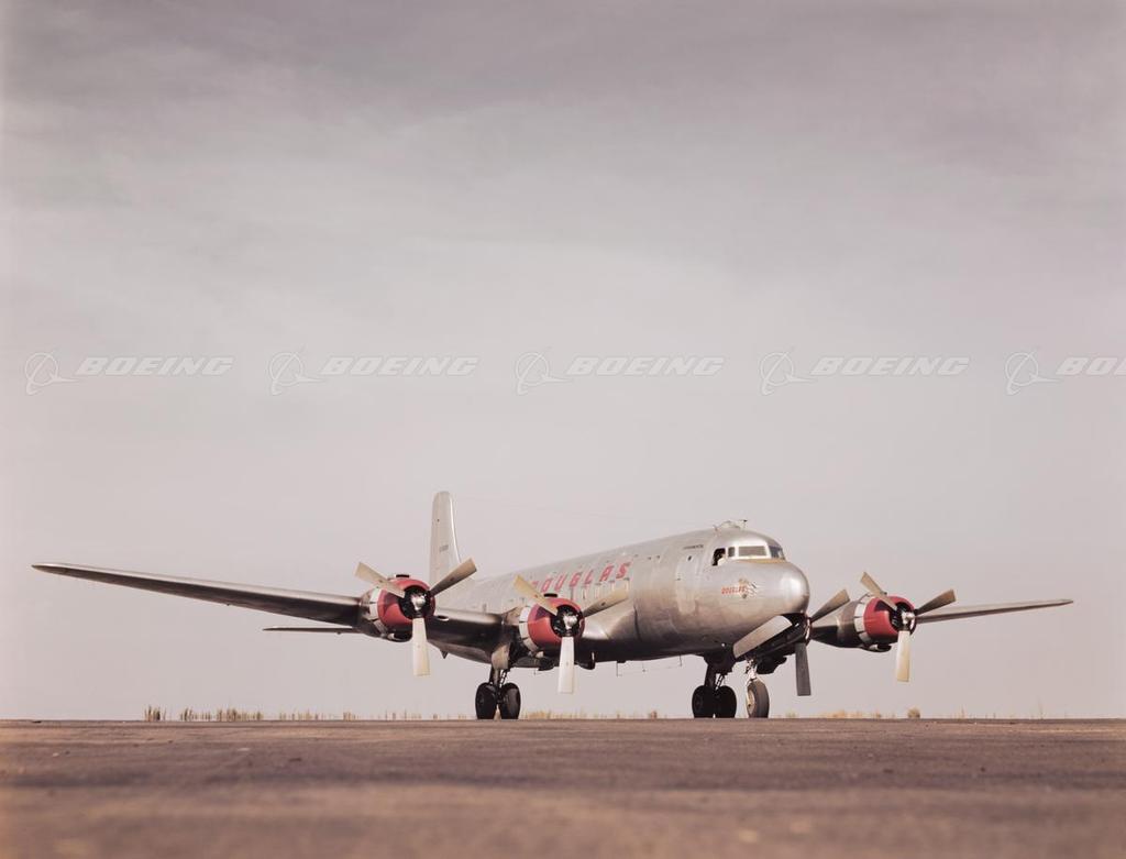 Boeing Images - DC-6 Ready for Takeoff