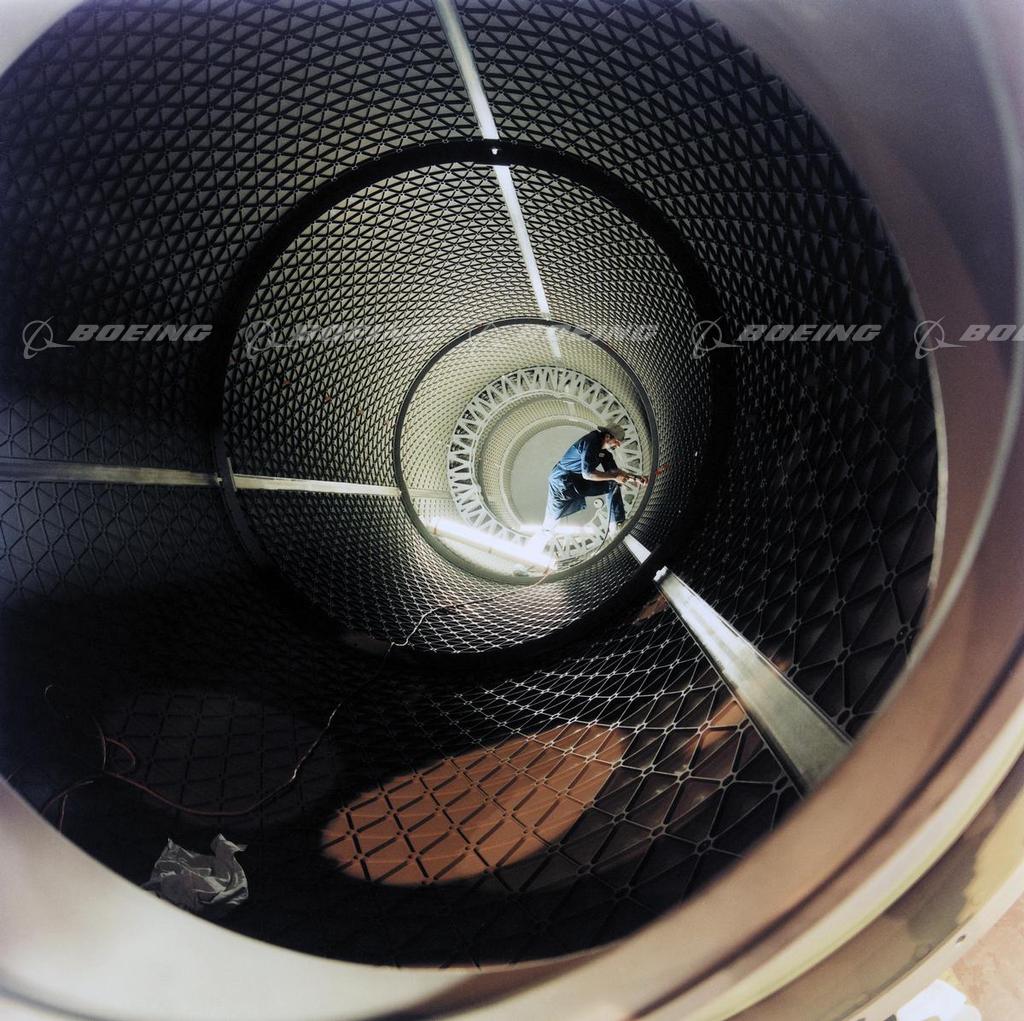 Boeing Images - Interior of the Delta II First Stage