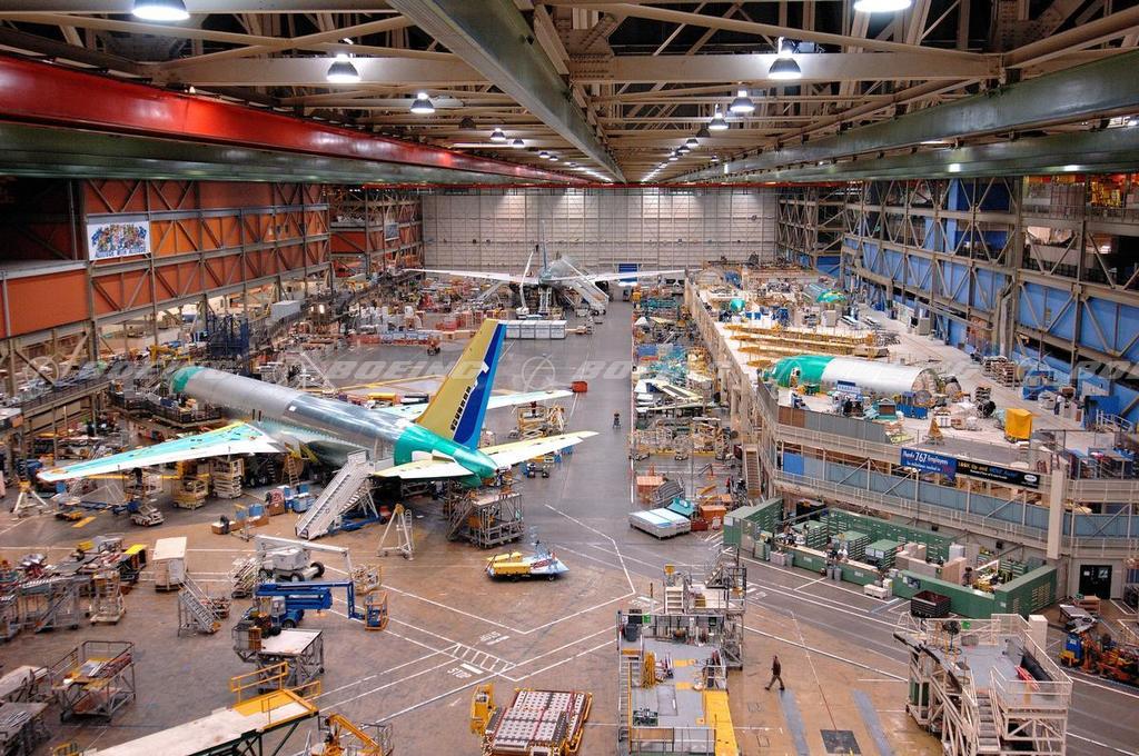 Boeing Images - 767 Factory Final Assembly