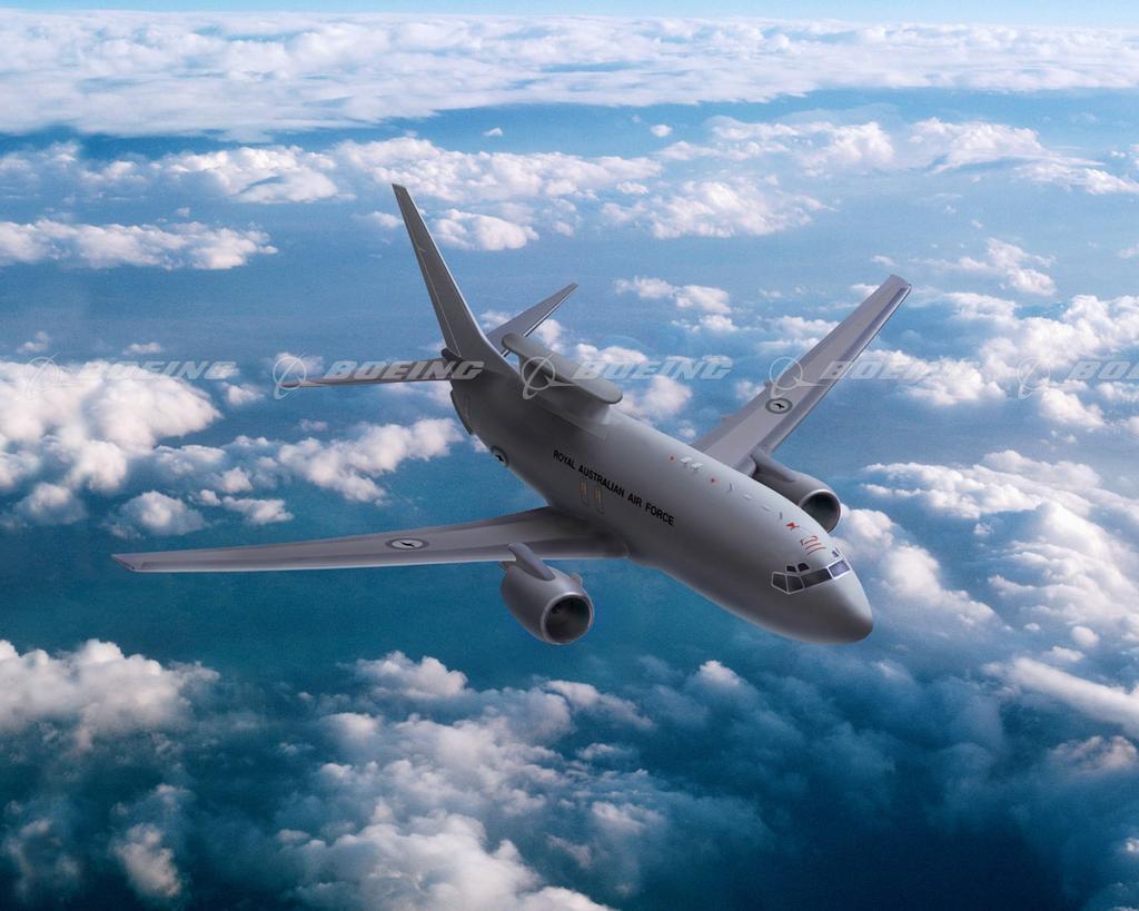Boeing Images - RAF Wedgetail Airborne Early Warning and Control System