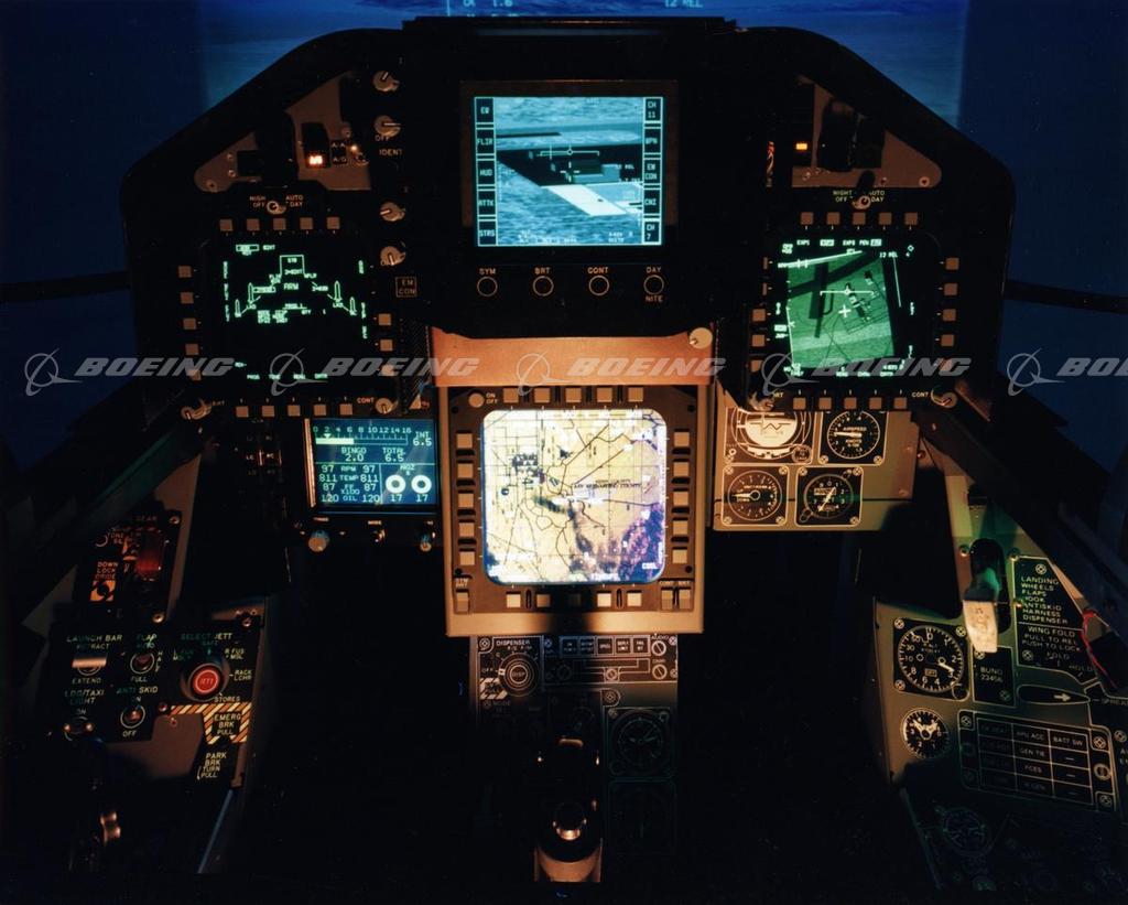 F 18 Advanced Super Hornet Cockpit