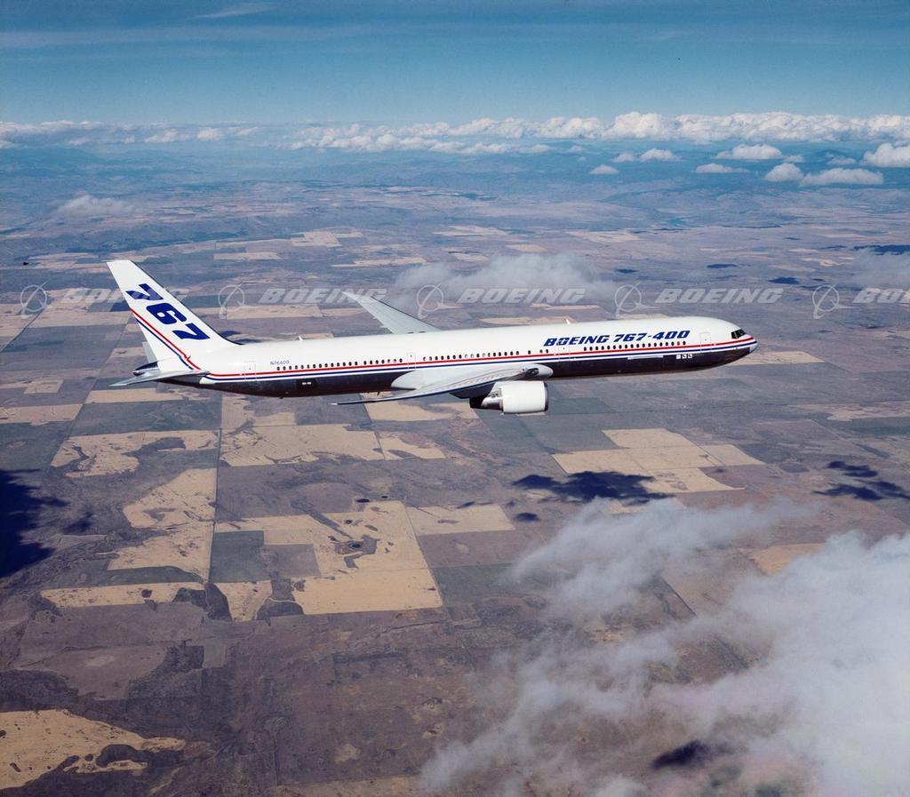 Boeing Images - 767-400 First Flight
