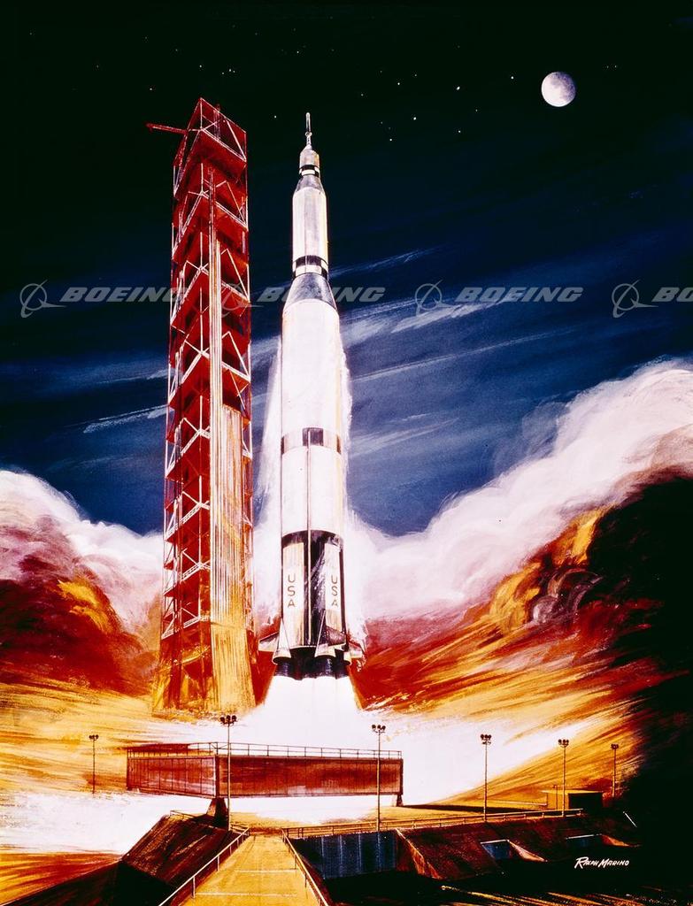 Boeing Images - Saturn V Launch