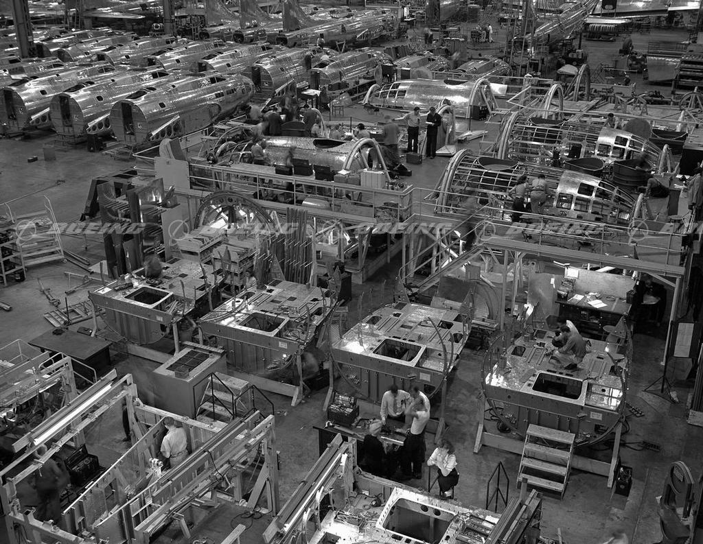 Boeing Images - B-29 Superfortress Manufacturing