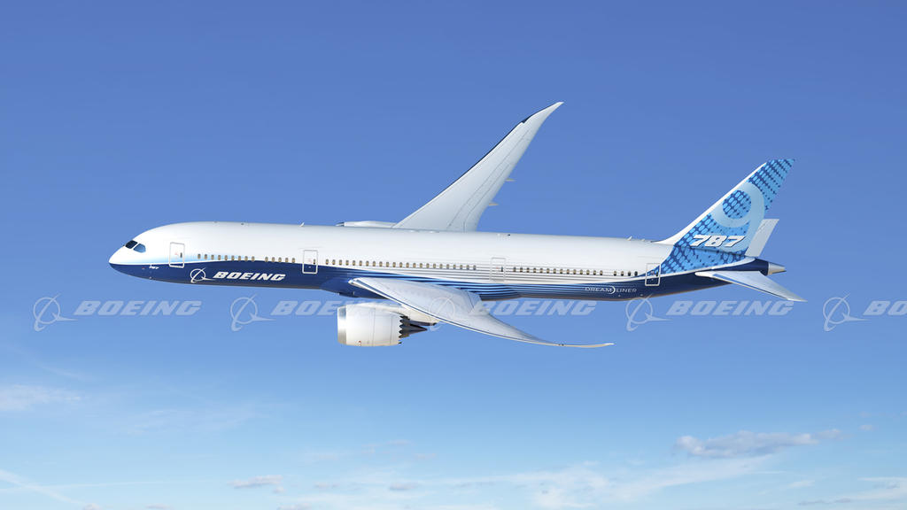 Boeing Images - Boeing 787 Unified Livery In-flight