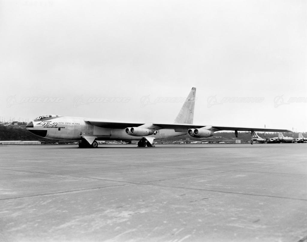 Boeing Images - XB-52 Stratofortress on Tarmac