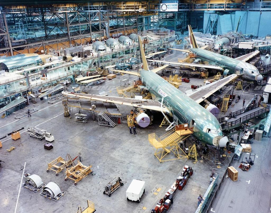 Boeing Images - 767-200 Assembly