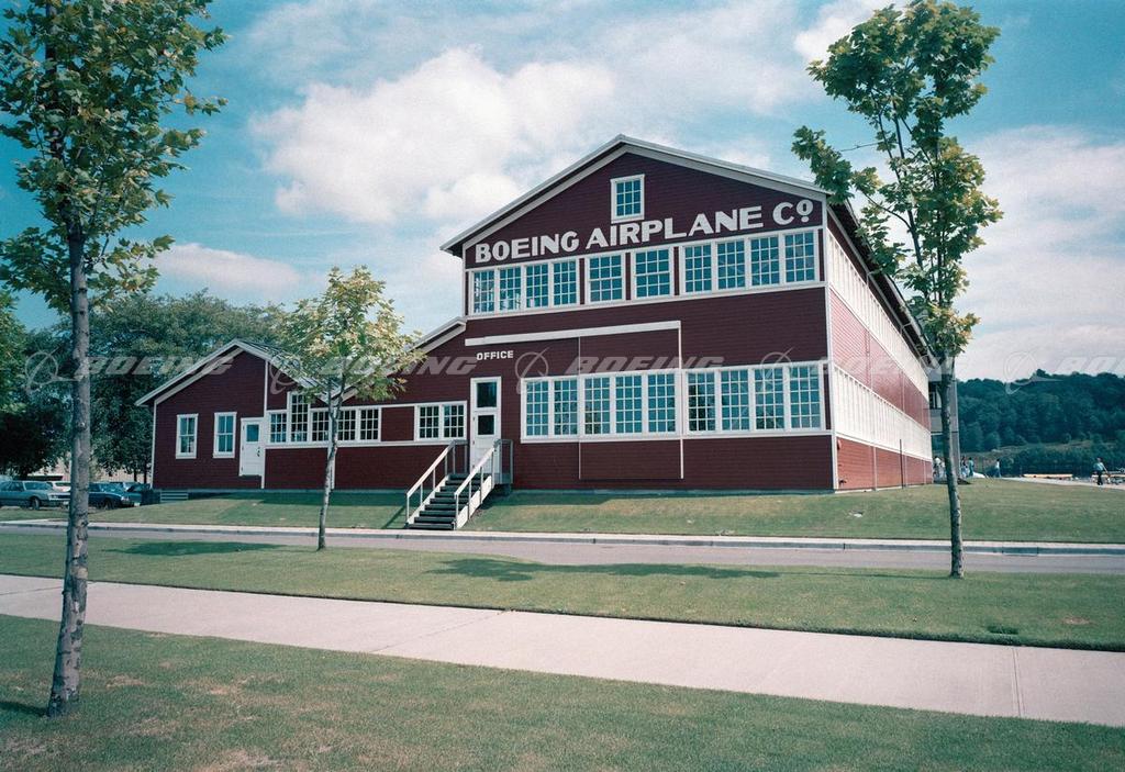 Boeing Images - Plant I Red Barn in New Location