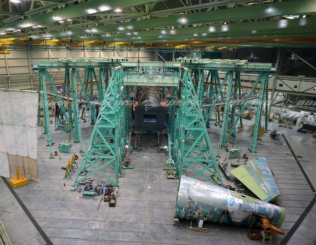 Boeing Images - 747 Wing Static Test