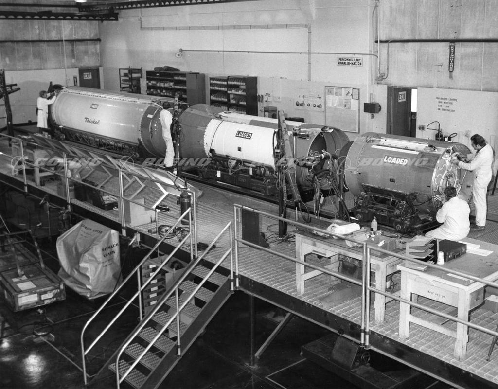 Boeing Images - Minuteman Missile Assembly