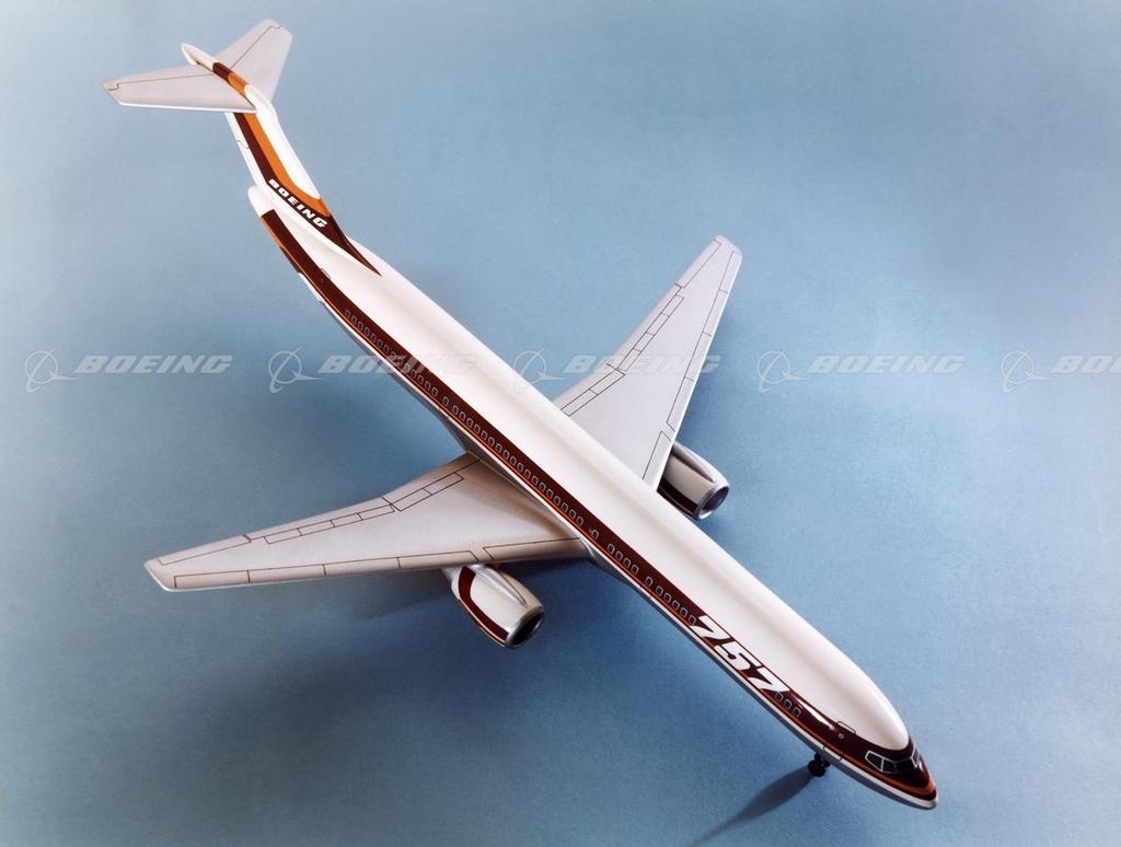 Boeing Images - 757 Concept Model