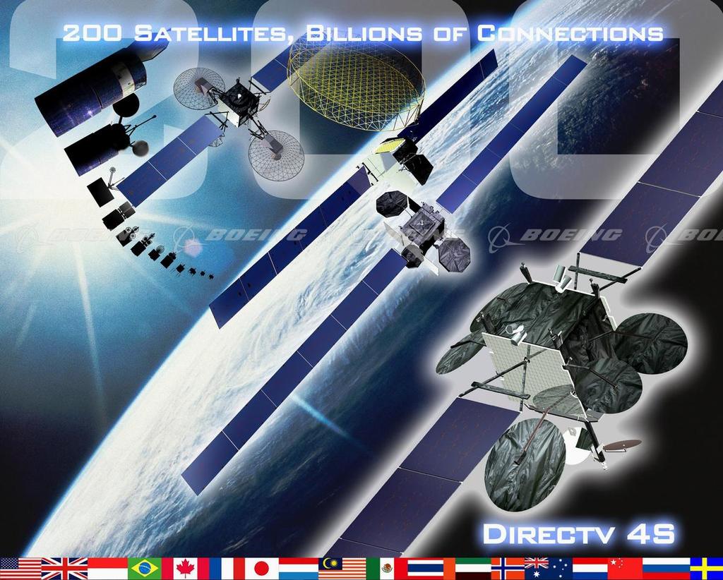 Boeing Images - 200 Satellites, Billions of Connections