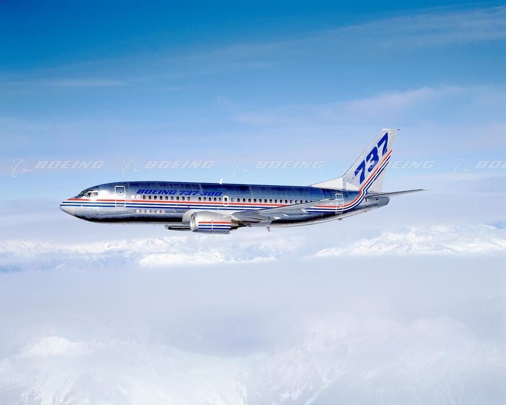Boeing Images - 737-300 First Flight