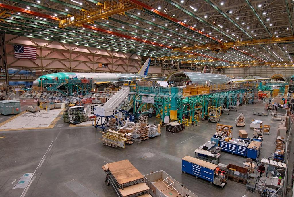 Boeing Images - 777 Moving Line Assembly