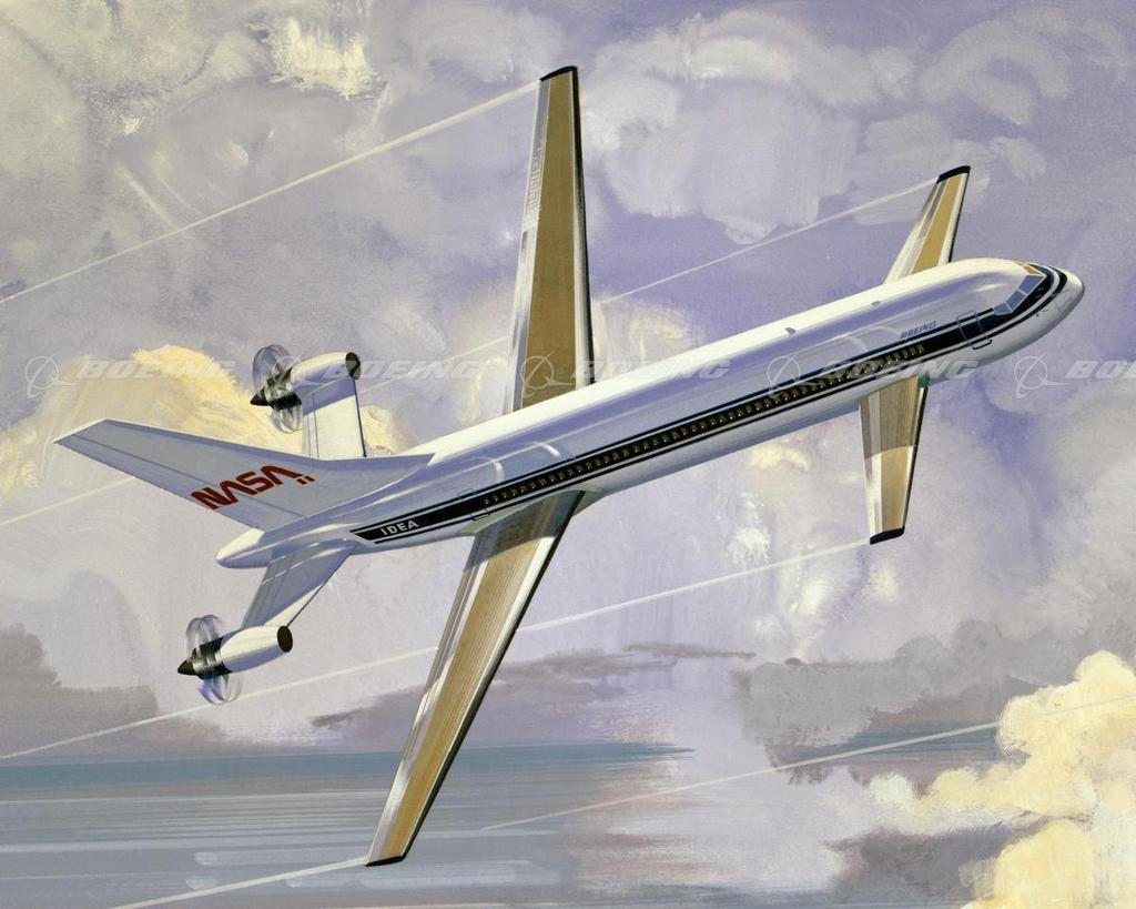 Boeing Images - Conceptual Canard Wing Airplane