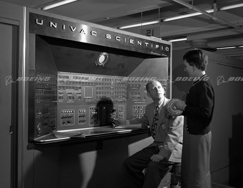 Boeing Images - UNIVAC Computer