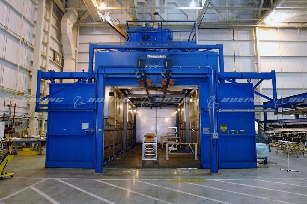 Boeing Images - Large Curing Oven for Composites Manufacturing