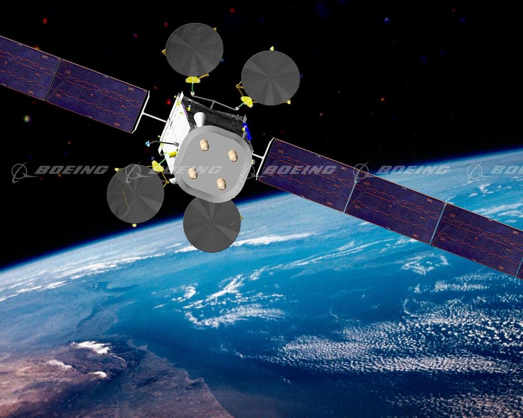 Boeing Images - First Order for Boeing 702B Satellite Design