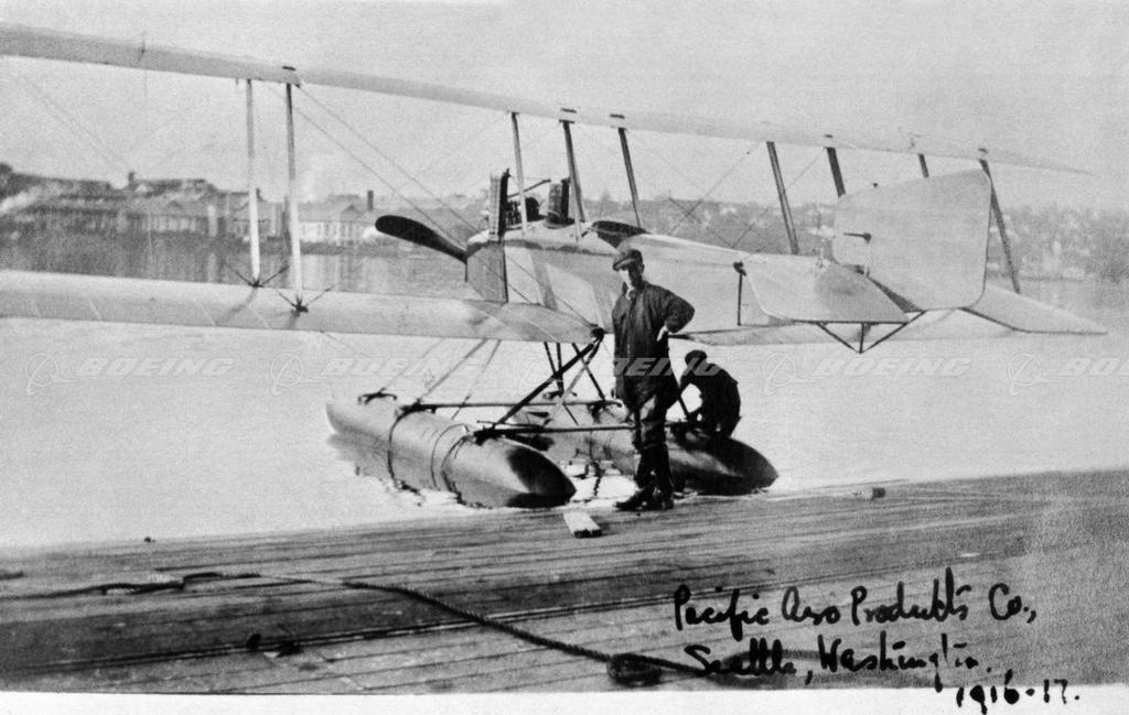 Boeing Images - Boeing Model C on Lake Union