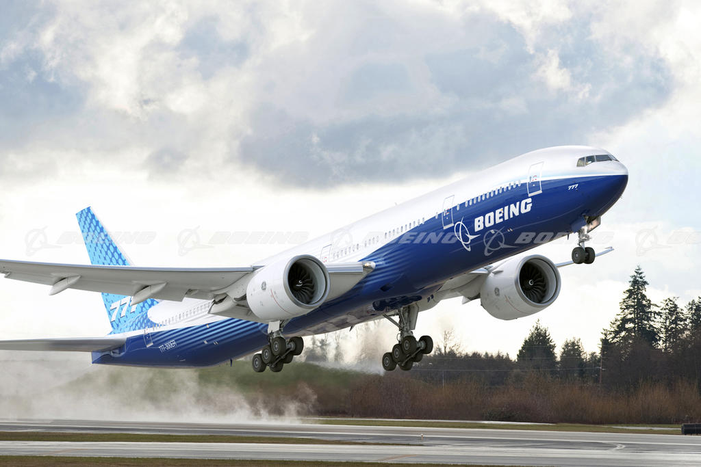 Boeing Images - Boeing 777-300ER Takeoff & Landing