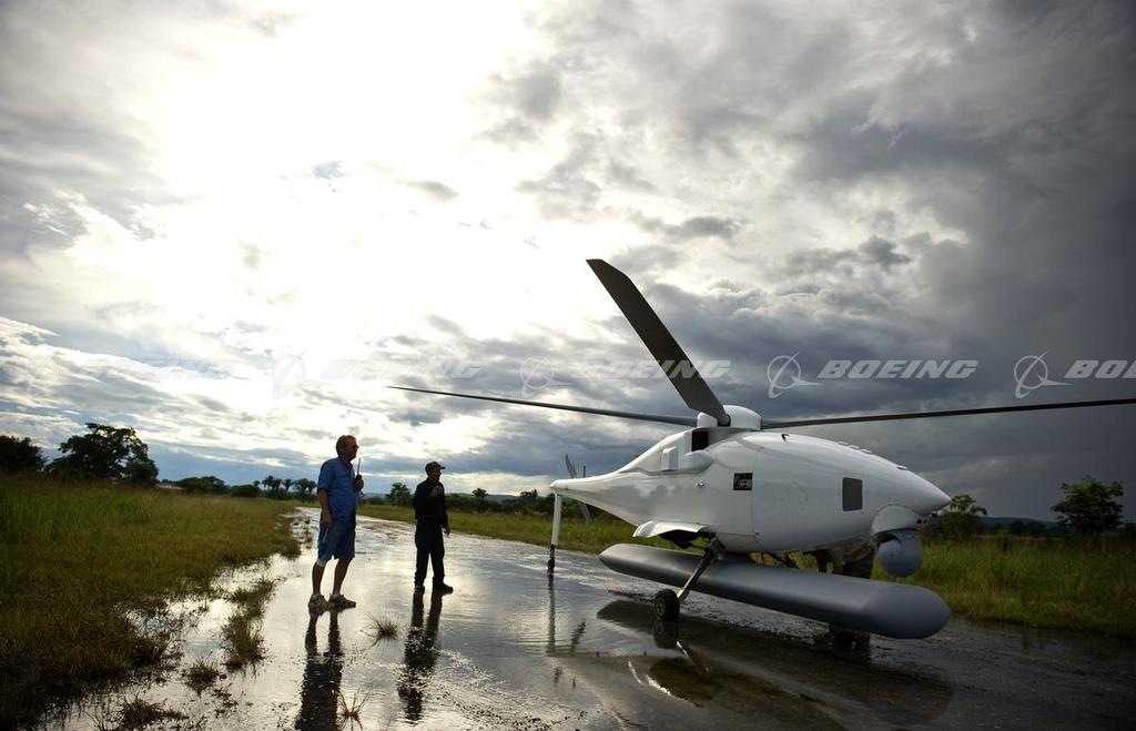 Boeing Images - A160 Hummingbird with Forester Radar on location in Belize.