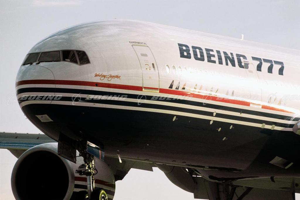 Boeing Images - 777-200 Nose Detail