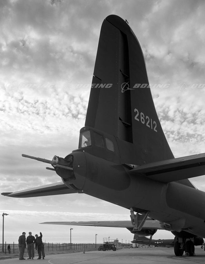 Boeing Images - B-29 Superfortress Tail Rear Gun Turret