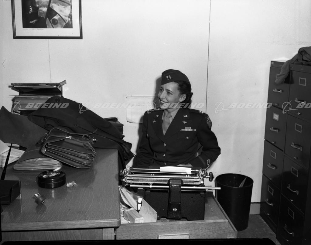 Boeing Images - Capt. Ruth Saltzman circa 1945