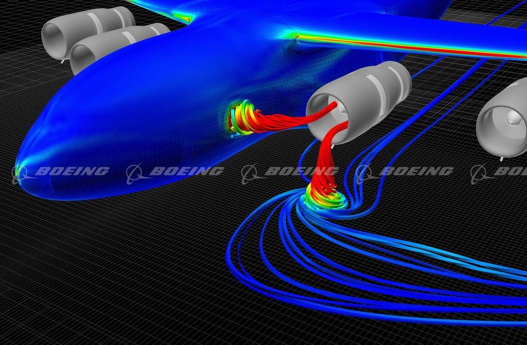 Boeing Images - Ground Vortex Generation