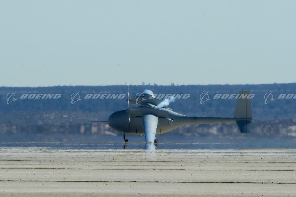Boeing Images - Boeing Phantom Eye Lands on Lakebed