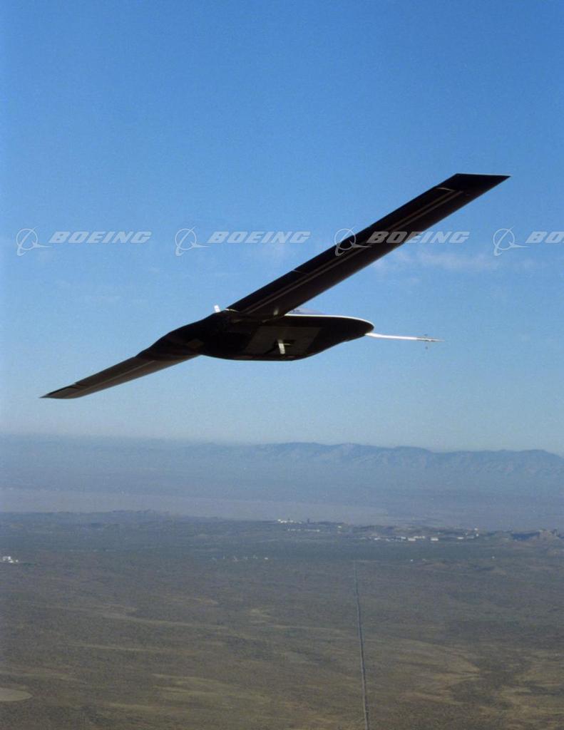 Boeing Images - DarkStar UAV in Flight