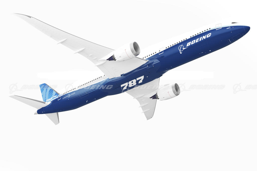 Boeing Images - 787-10 Dreamliner Standard View Illustration Unified ...
