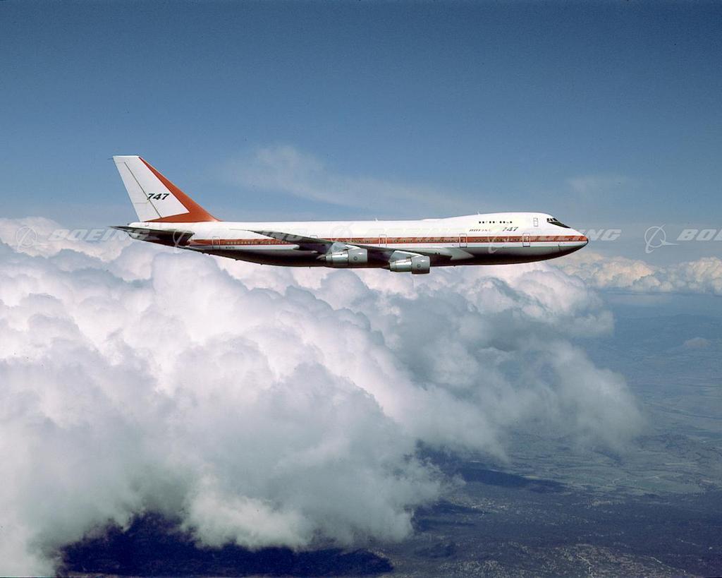 Boeing Images - 747-100 #1 in Flight